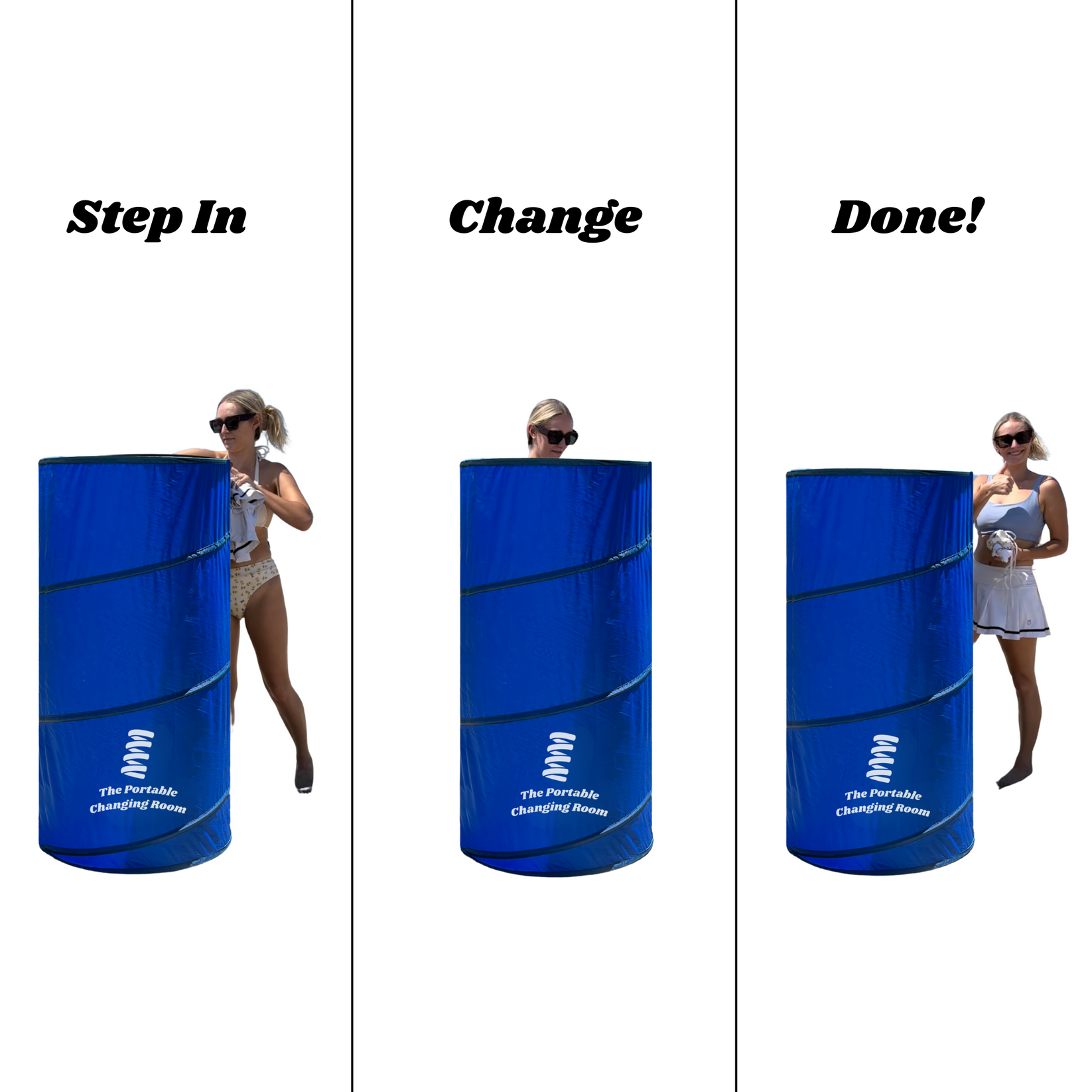 The Portable Changing Room - Blue