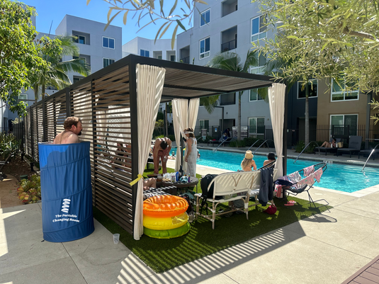 The Portable Changing Room - Convenient Privacy for Outdoor Adventures